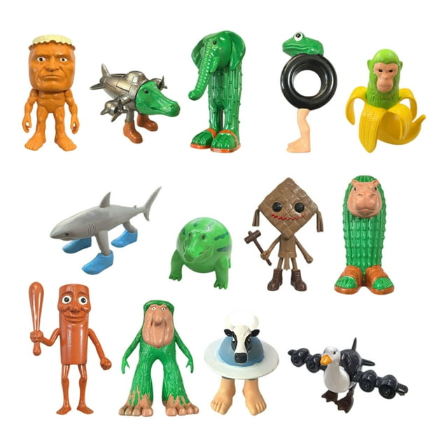 18 PCS Italian Brainrot Animals Toys Tralalero Tralala Collection ...