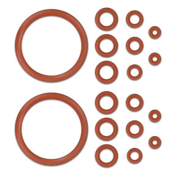 18 PCS Seal O-Ring Kit Gasket Seal Set Fit for Saeco Philips Gaggia ...