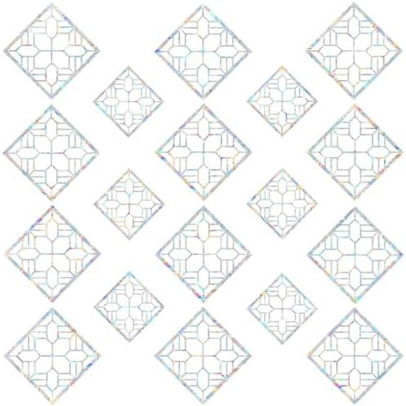 18 PCS Window Decals for Bird Strikes - Anti-Collision Window Decals to ...