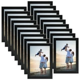PHAREGE 4x6 Black Picture Frames, 18 Pack for Wall or Tabletop Display ...