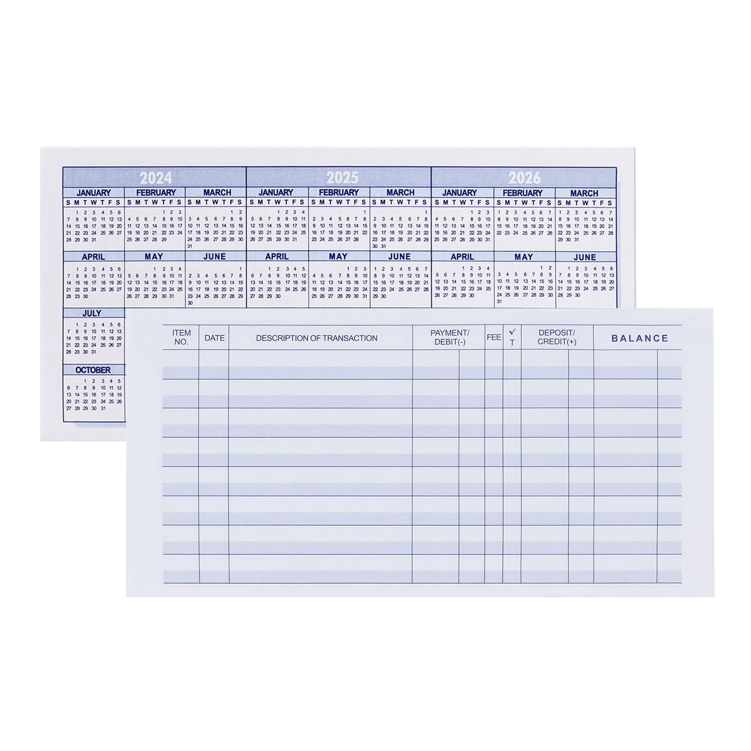 18 Pack Checkbook Register, Check Registers for Personal Checkbooks ...