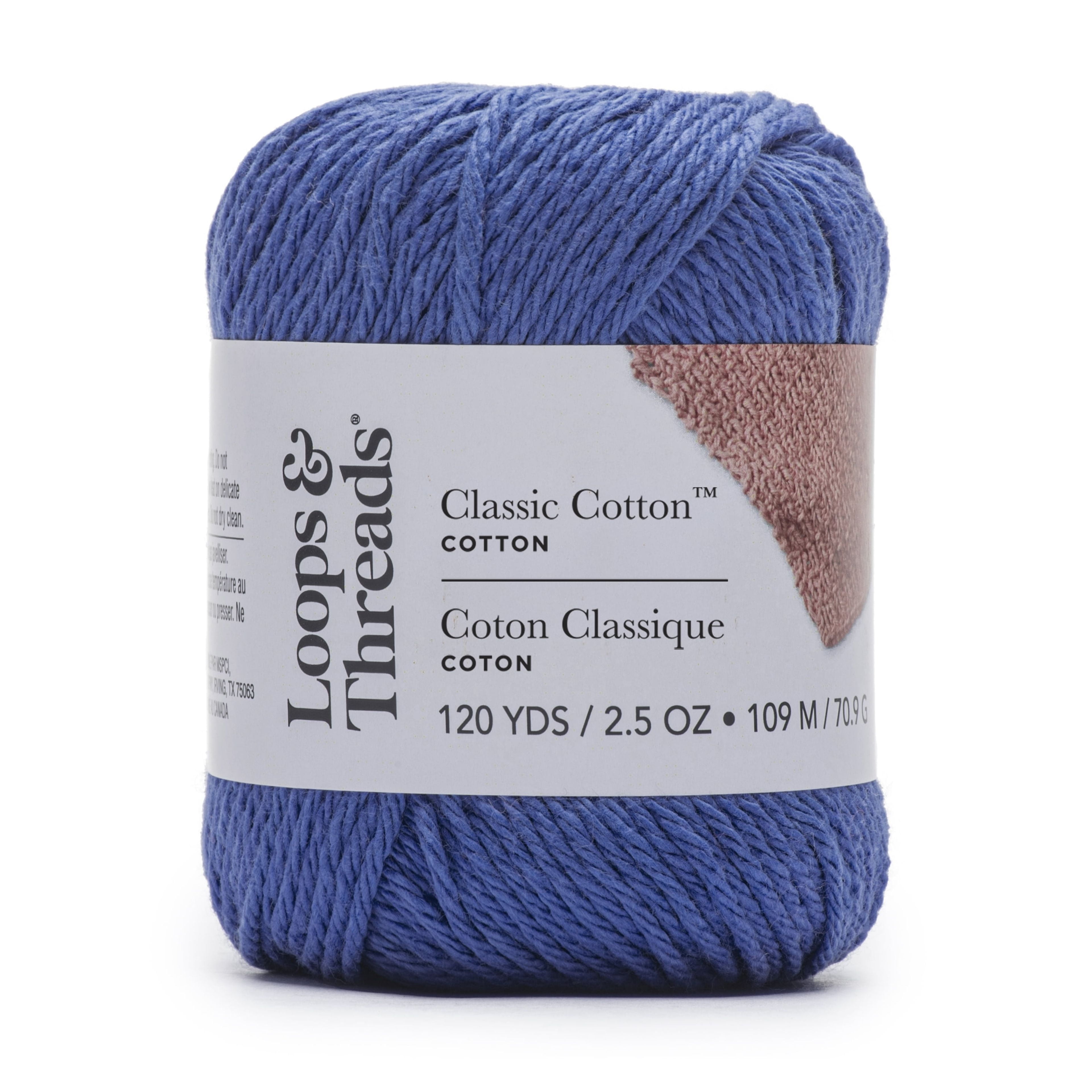 Loops & Threads Classic Cotton Yarn, 18 Pack - Walmart.com