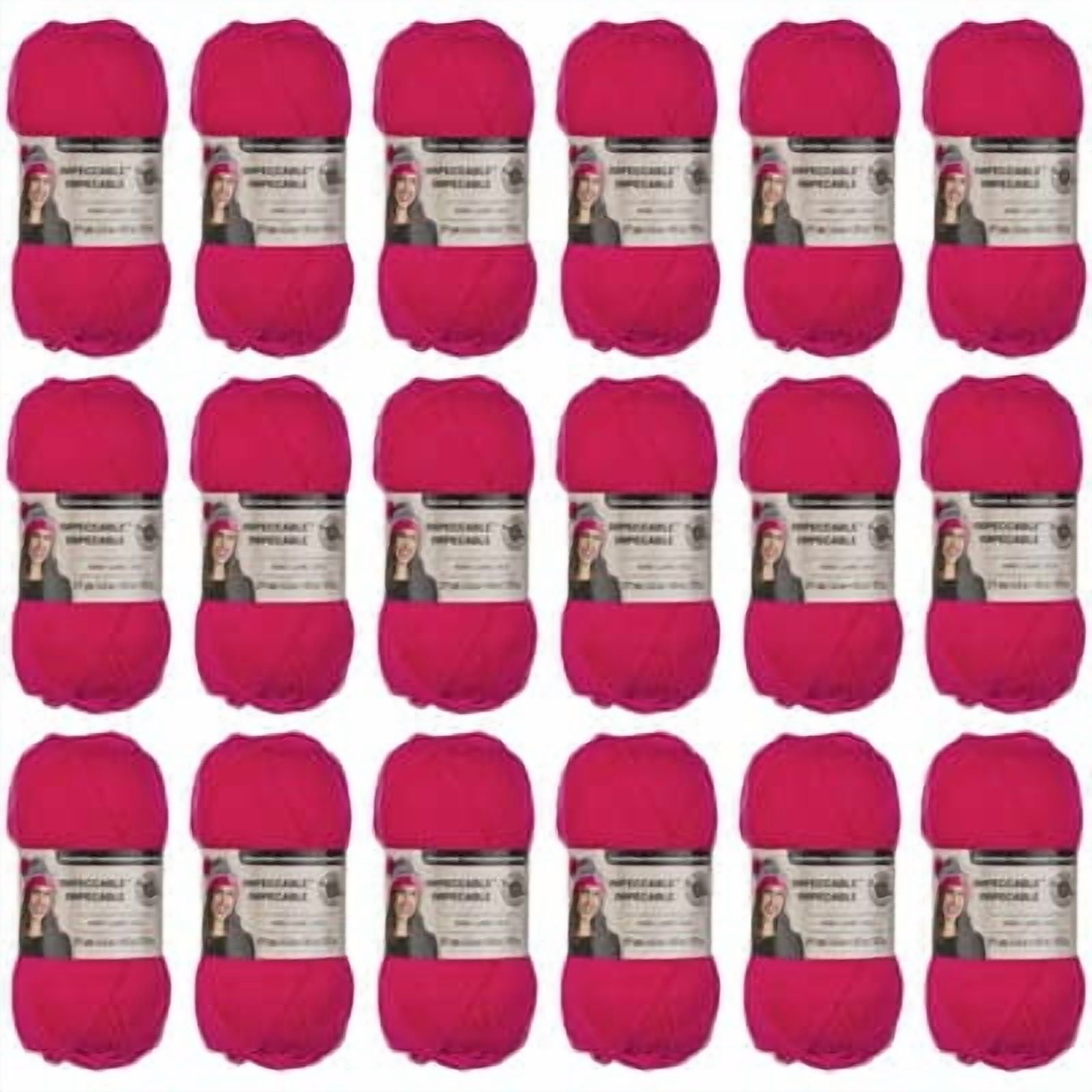 Loops & Threads Impeccable Solid Yarn, 18 Pack - Walmart.com