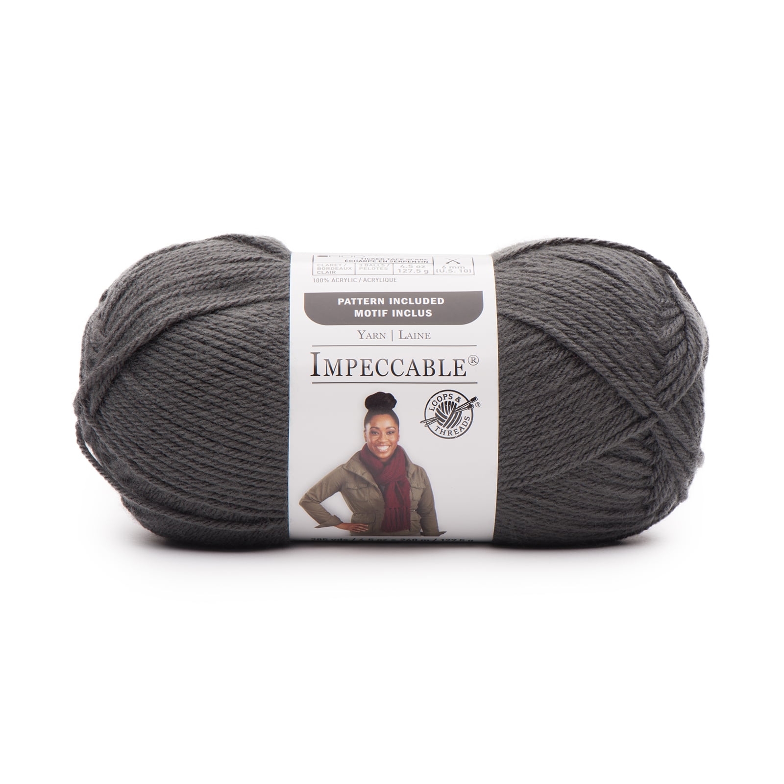 18 Pack: Impeccable® Solid Yarn by Loops & Threads® - Walmart.com