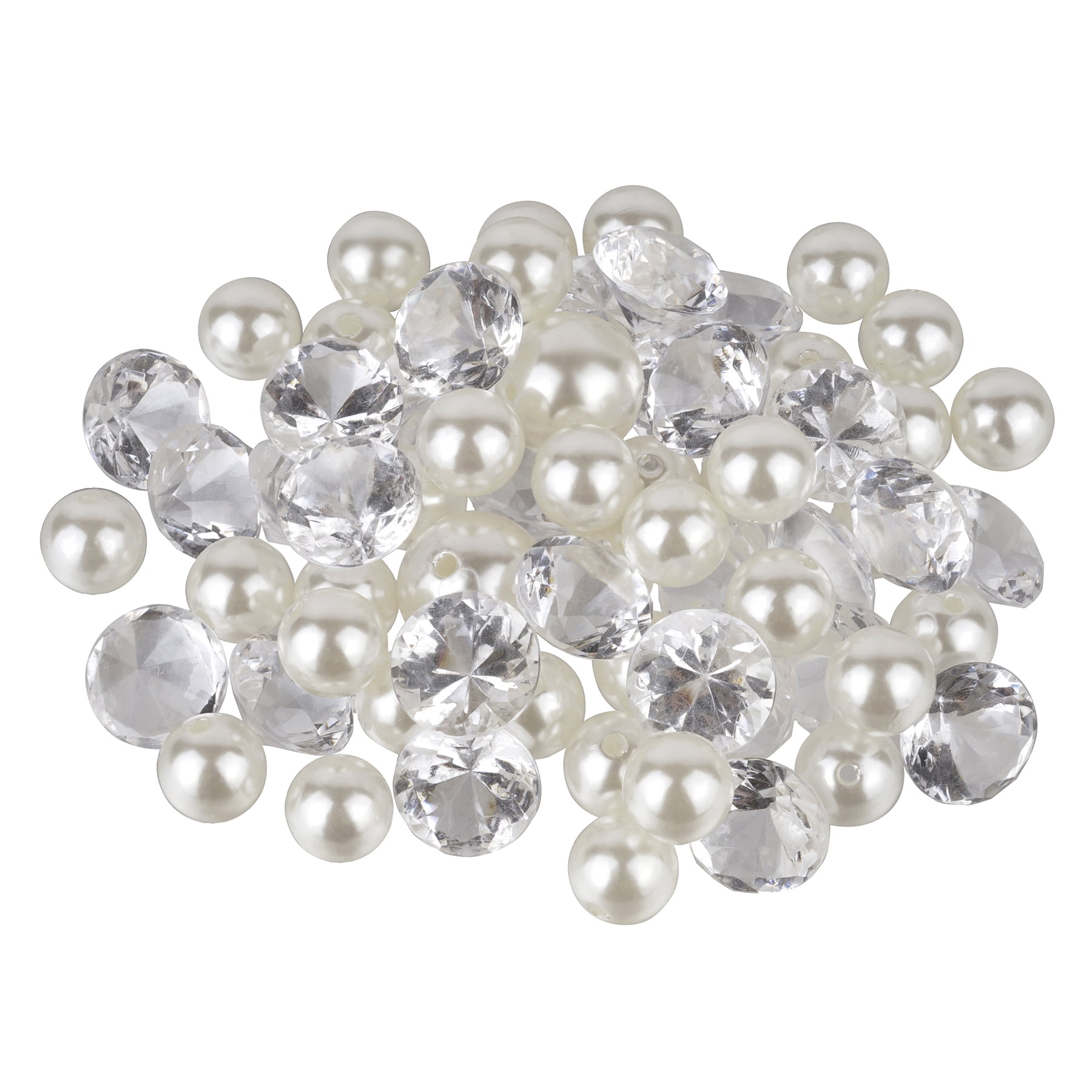 18 Pack: Ivory Pearls & Diamonds by Ashland - Walmart.com