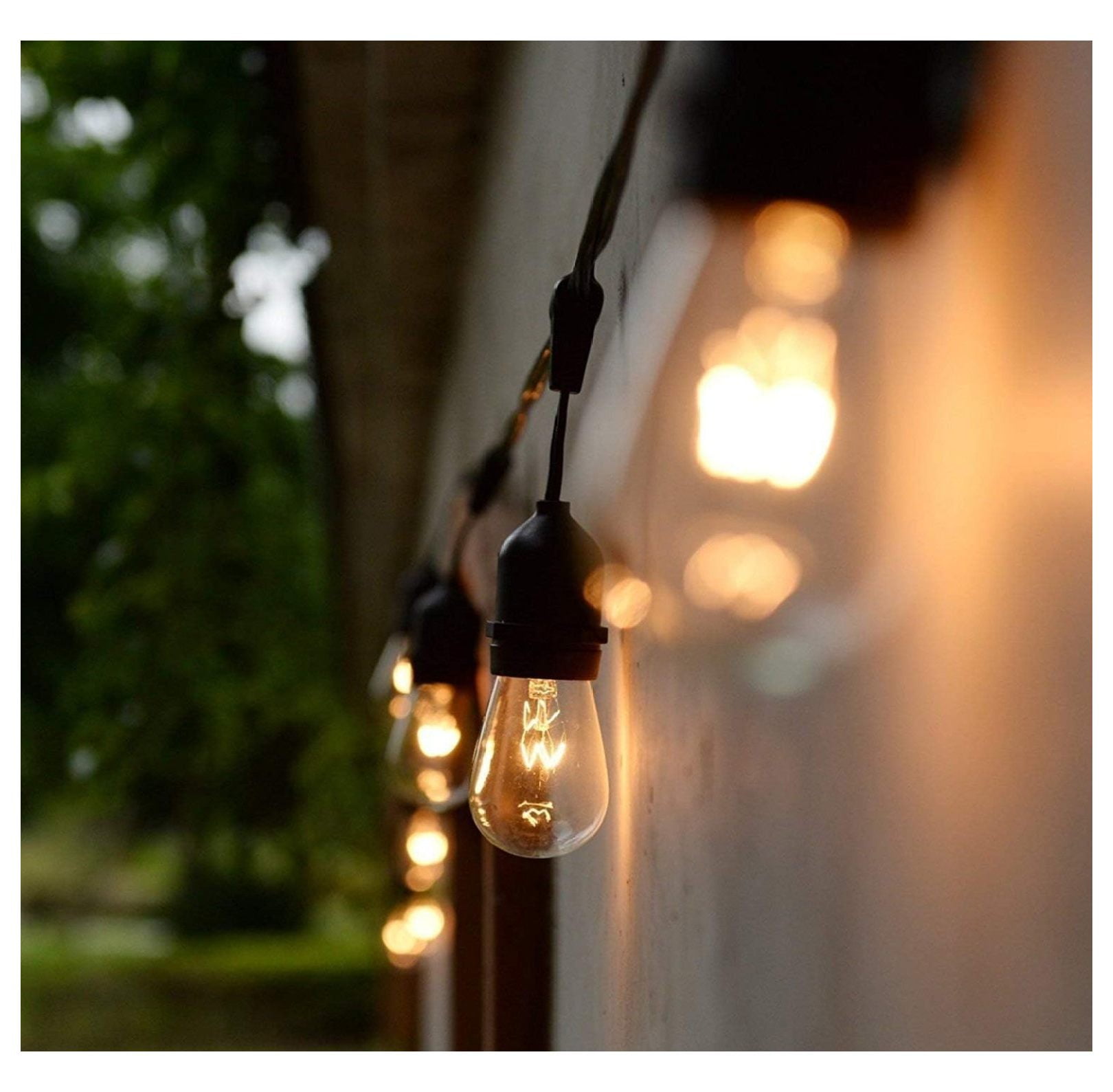 18-Pack Outdoor String Lights Replacement Bulbs S14 11W Incandescent ...