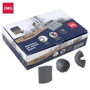 6 Gray Kneaded Erasers, Blend, Shade, Smooth, Correct, and Brighten ...