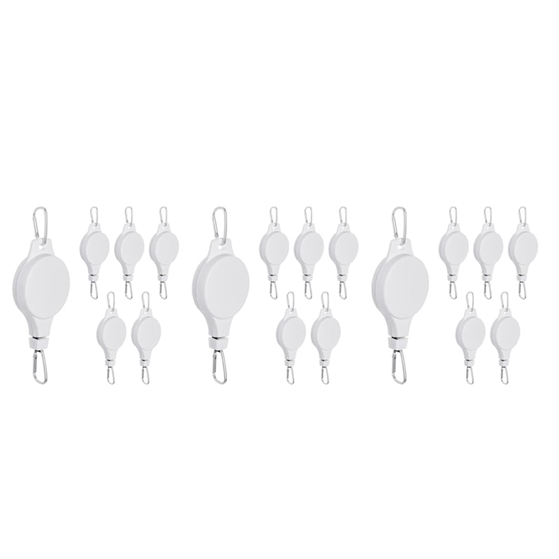 18 Pack Plant Pulley Retractable Hanger Plant Pulley Adjustable Height ...