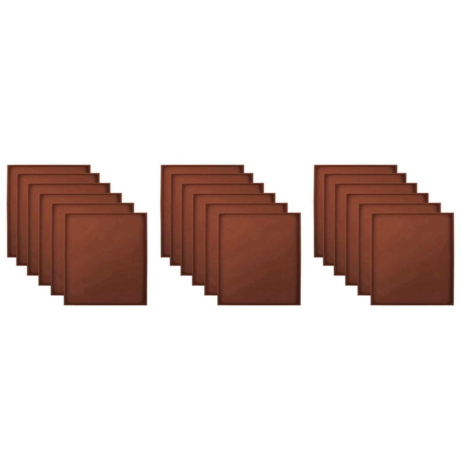 18 Pack Silicone Dehydrator Sheets Non Stick Square Edge Dehydrator ...