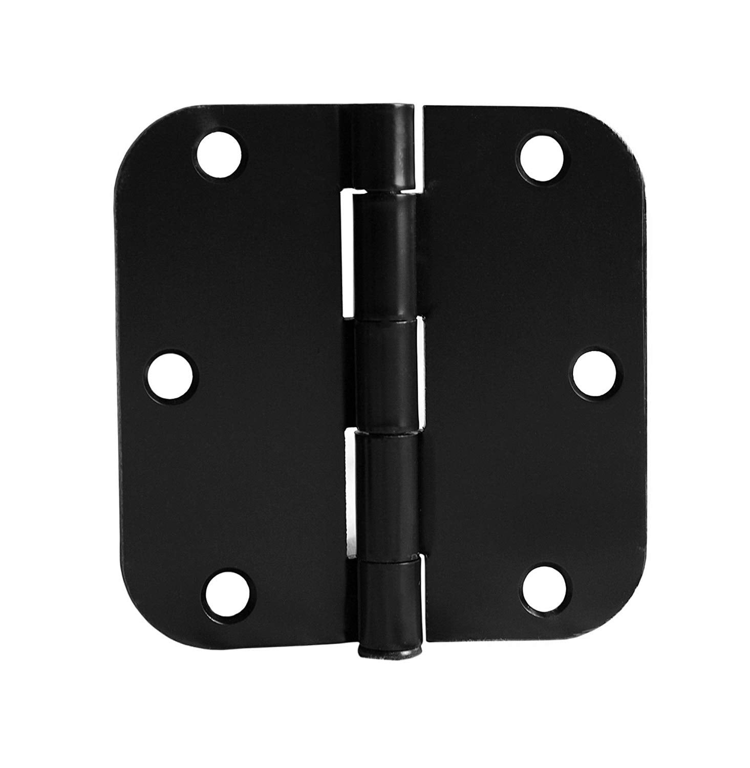 18 Pack of Door Hinges Flat Black - 3 1/2" x 3 1/2" Inch Interior ...