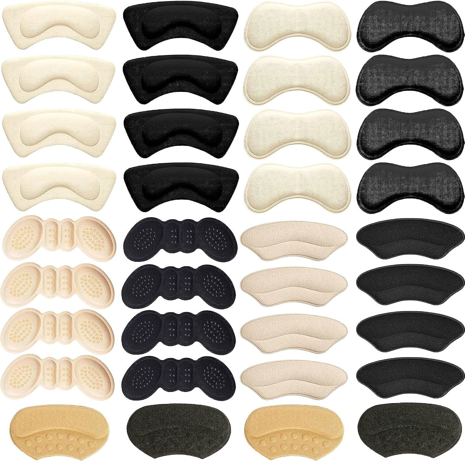 18 Pairs Shoe Filler High Heel Cushion Pads Adjustable Toe Filler ...