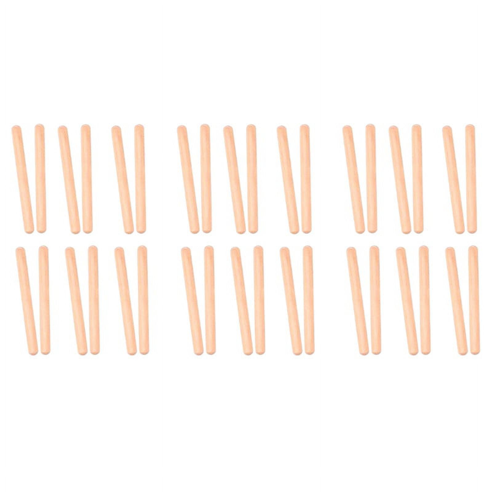 18 Pairs Wood Claves Musical Percussion Instrument Rhythm Sticks ...
