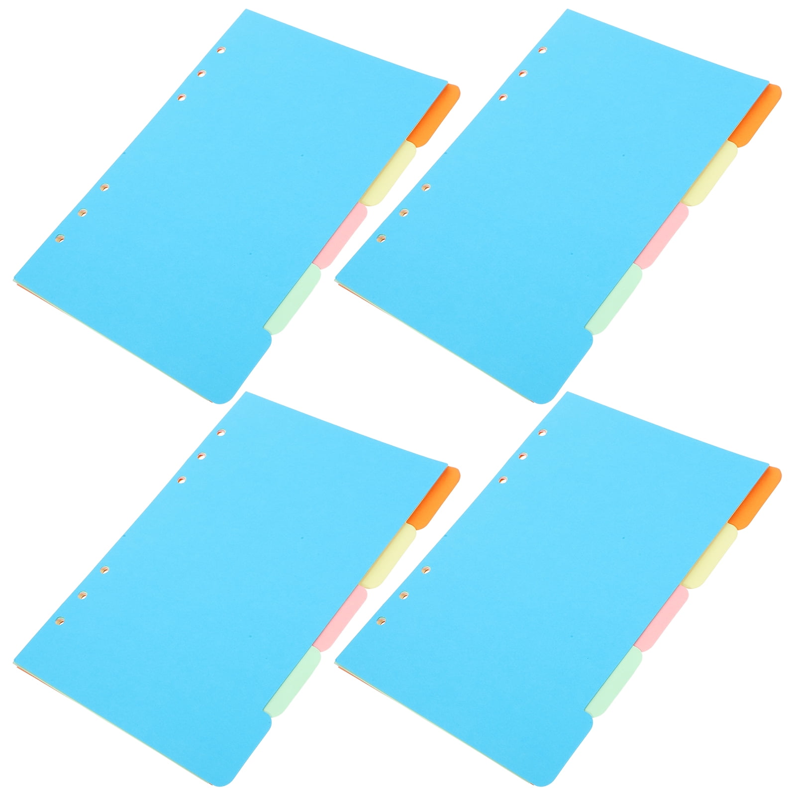 18 Pcs A5 Index Separator Page Notebook Labels Refill Partition ...