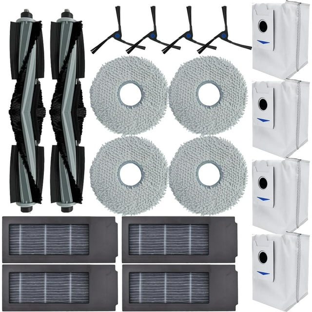 18 Pcs Accessories Set Replacement for Ecovacs Deebot X2/ X2 pro/ X2 ...