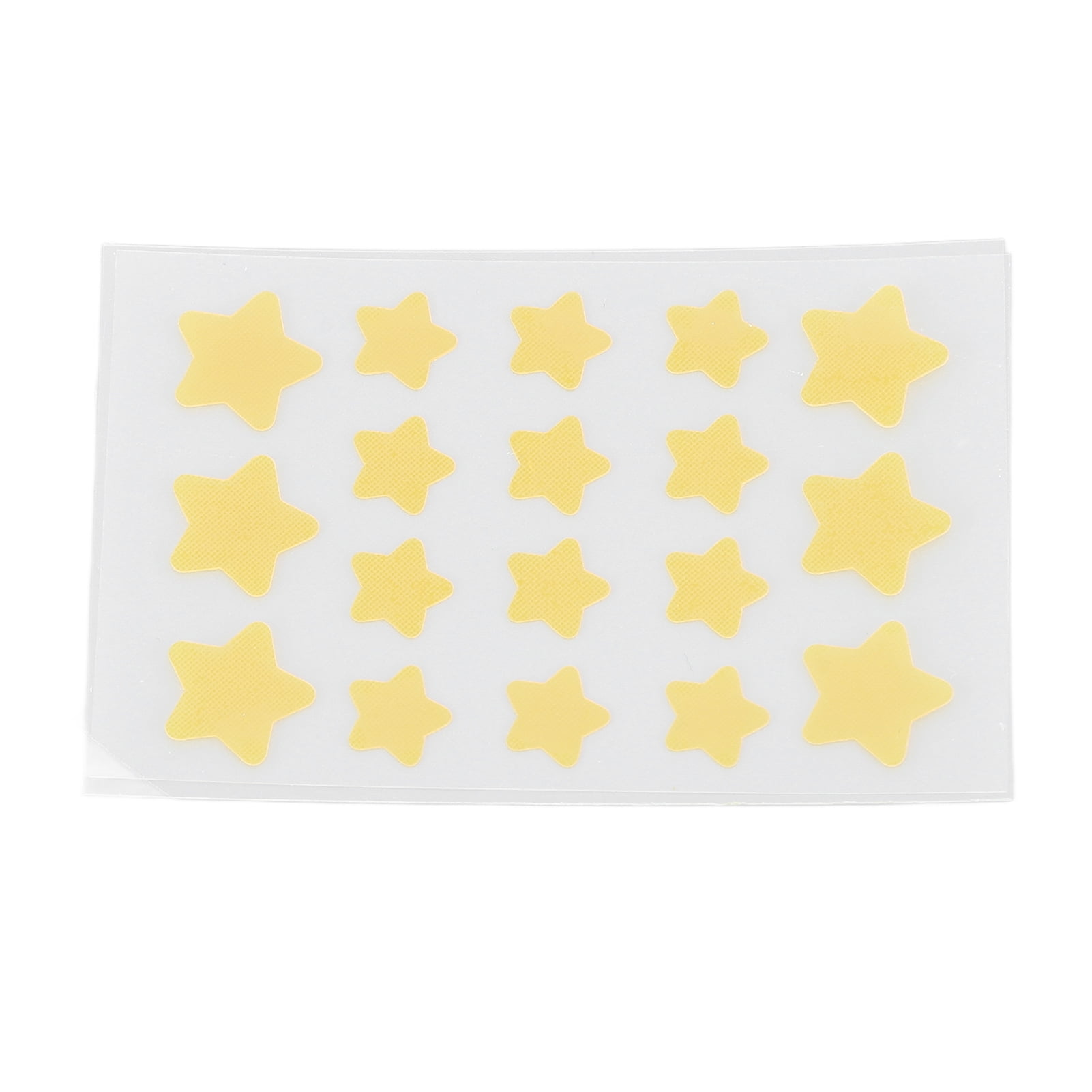 18 Pcs Acne Pimple Patch Yellow Star Shaped Hydrocolloid Blemishes ...