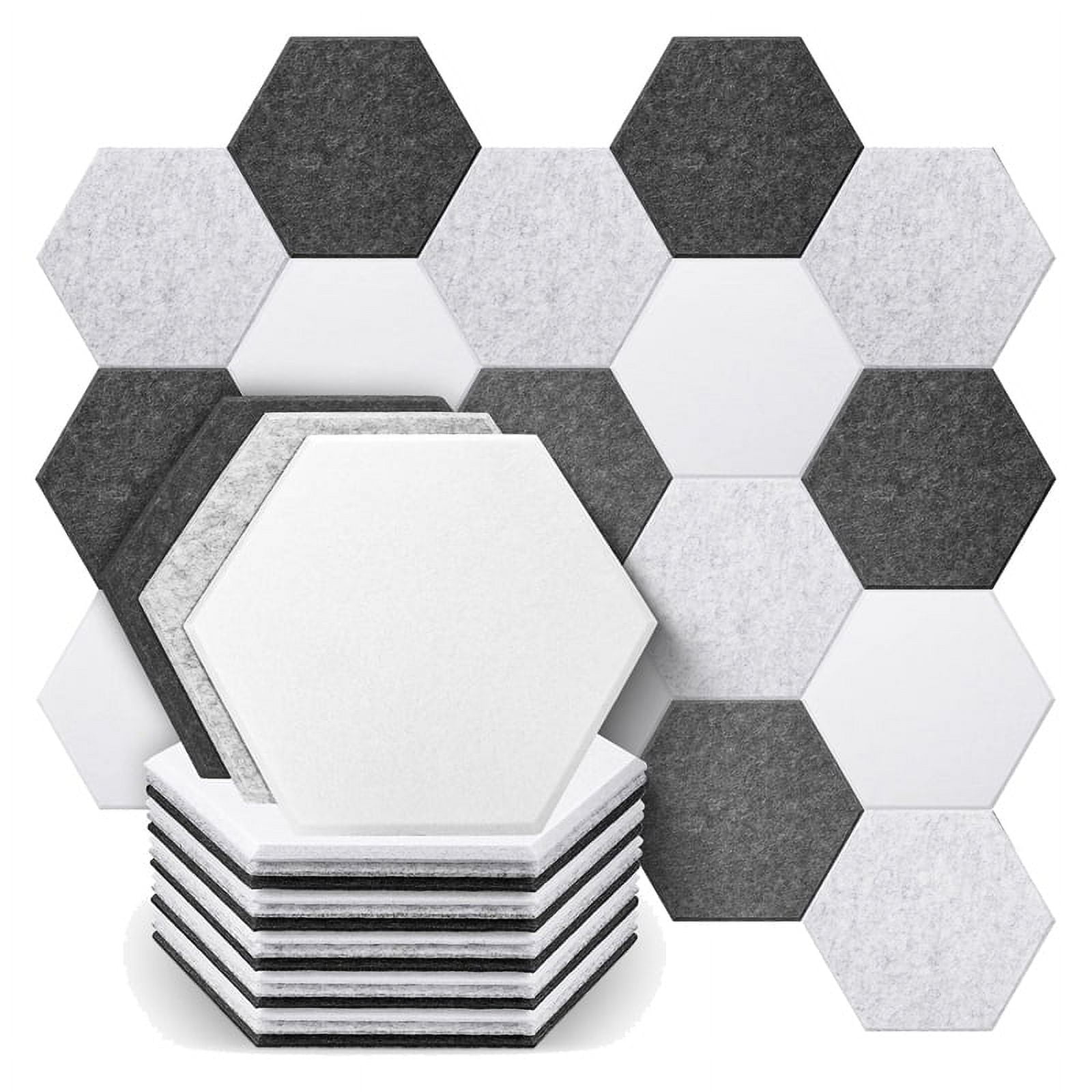 18 Pcs Acoust Insulation Panel Sound Absorbing Acoustic Sound Proof ...