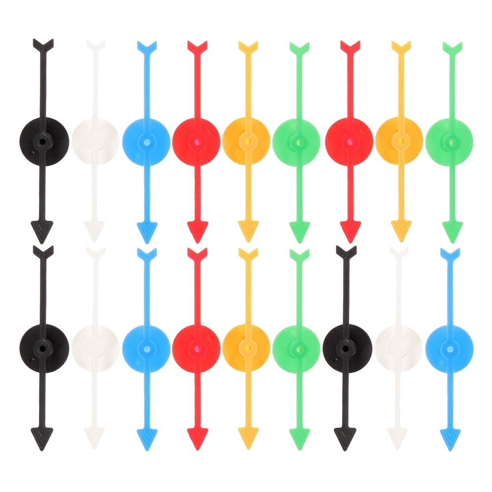 18 Pcs Arrow Spinners Classroom Rotating Plastic Pointer Parent-child ...