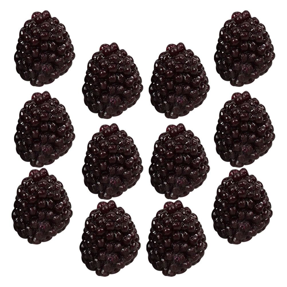 18 Pcs Artificial Fruit Toys Fake Raspberry Fake Fruit Kitchen Decore ...