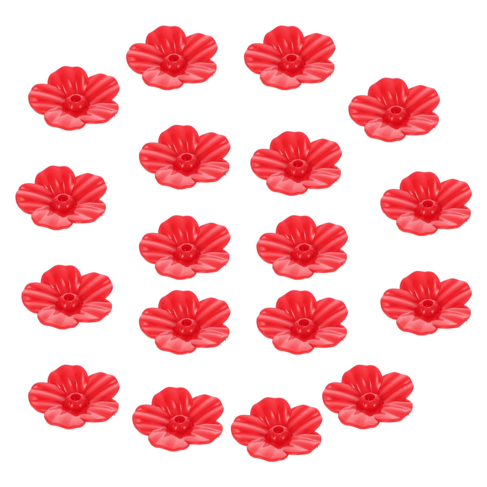 18 Pcs Bird Feeder Flowers Practical Flower-shaped - Walmart.com