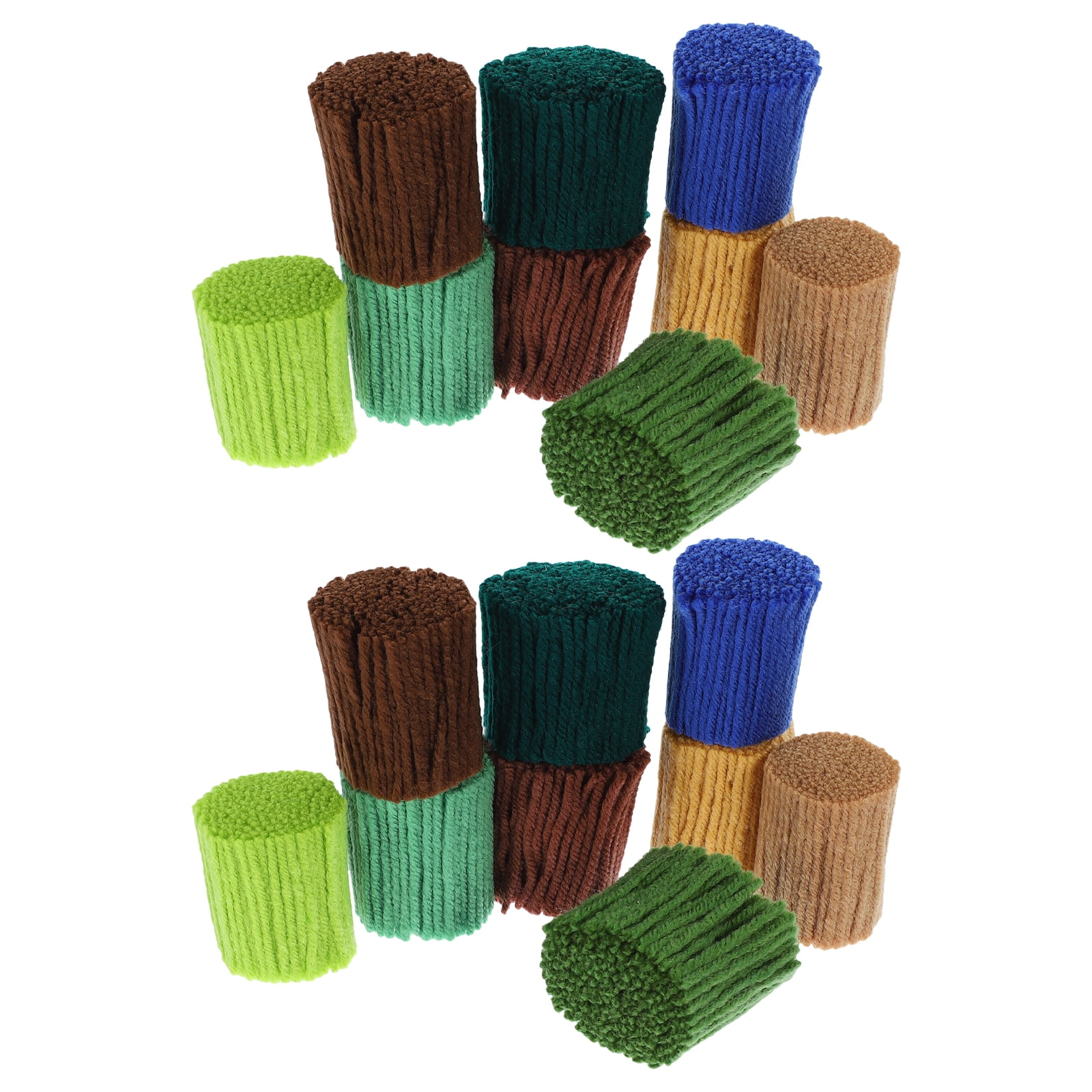 MUSEYA DIY Latch Hook Yarns Pre-Cut Yarns Latch Hook Yarn Assorted ...