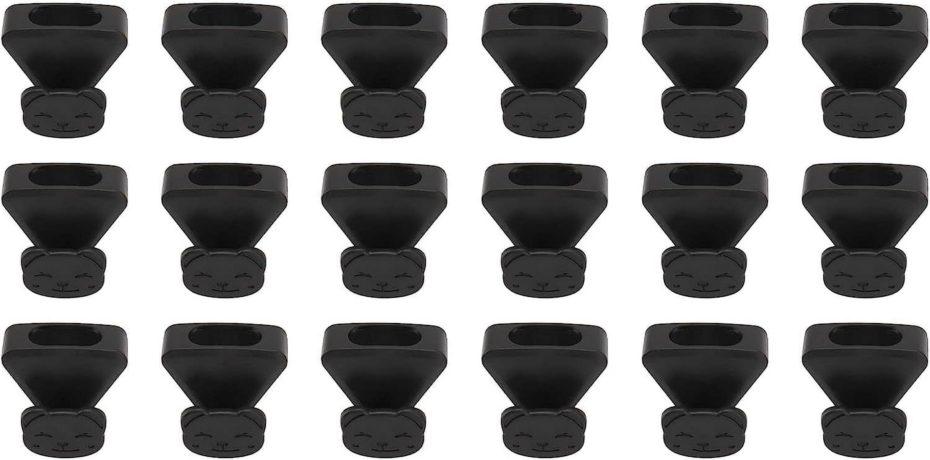 18 Pcs Clothes Hanger Connector Hook Space Saving Strong Bearing Hanger ...