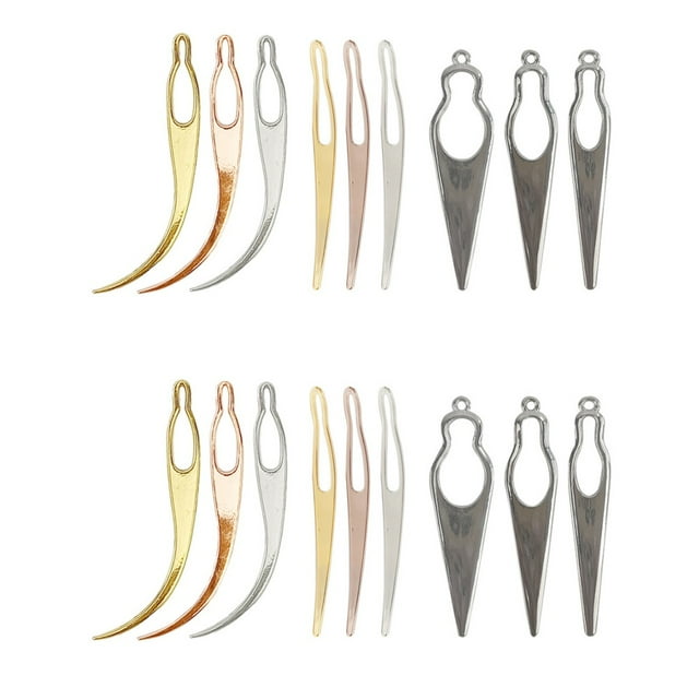 18 Pcs Dreadlocks Hair Piercing Pins Tool Crochet Hook Locking for ...