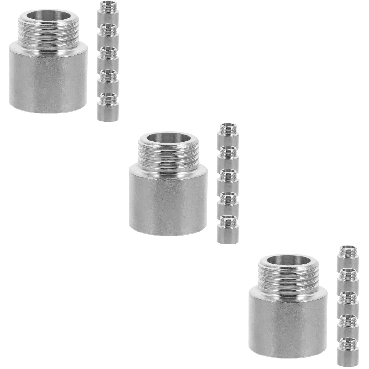 18 Pcs Extension Connector 1/2 Reducer Hose Adapter Bushing Garden ...