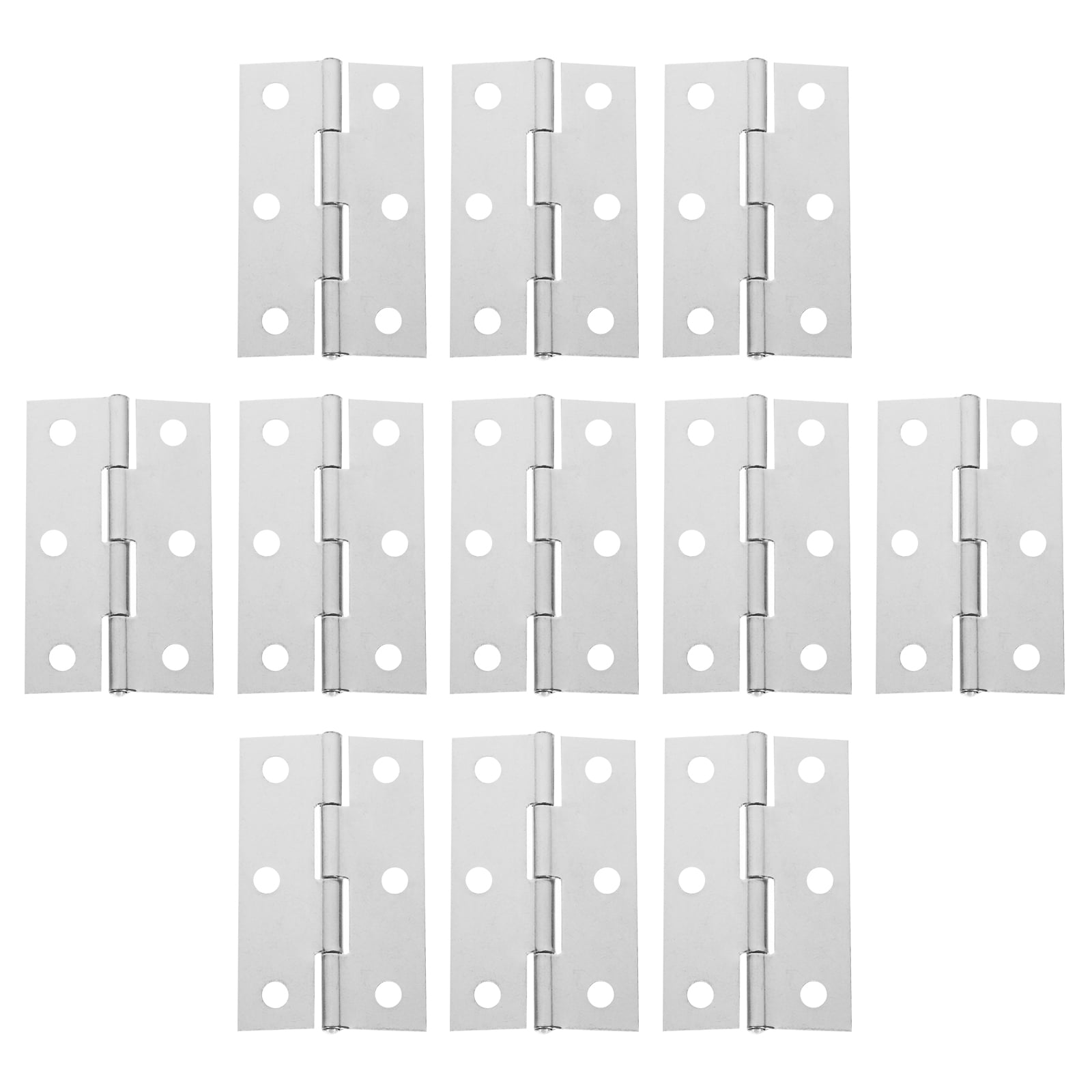 WORGEOUS Cabinet Hinges Silver 18Pcs 2.5 Inch - Walmart.com