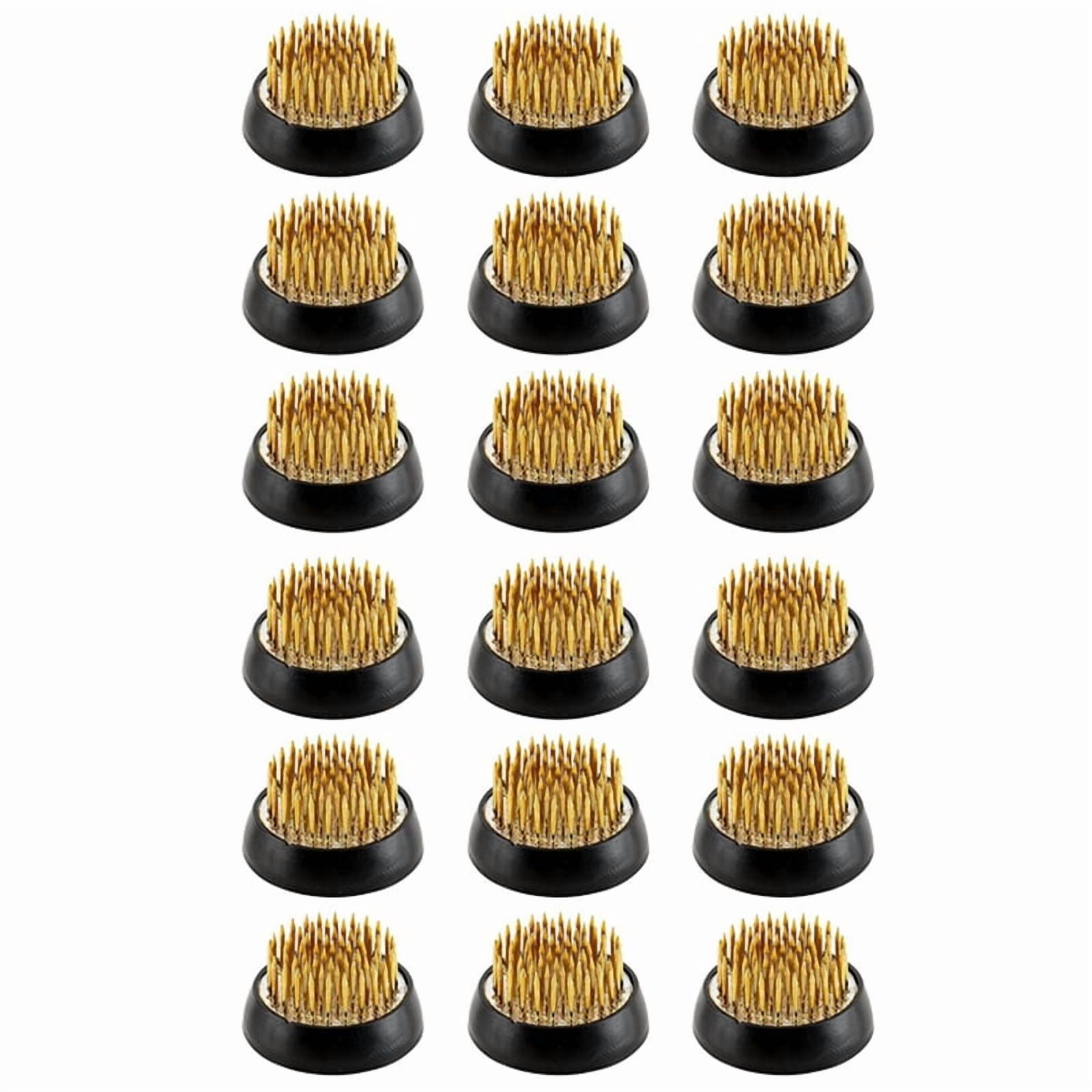18 Pcs Flower Frogs Round Brass Flower Holder Japanese Vase Floral ...
