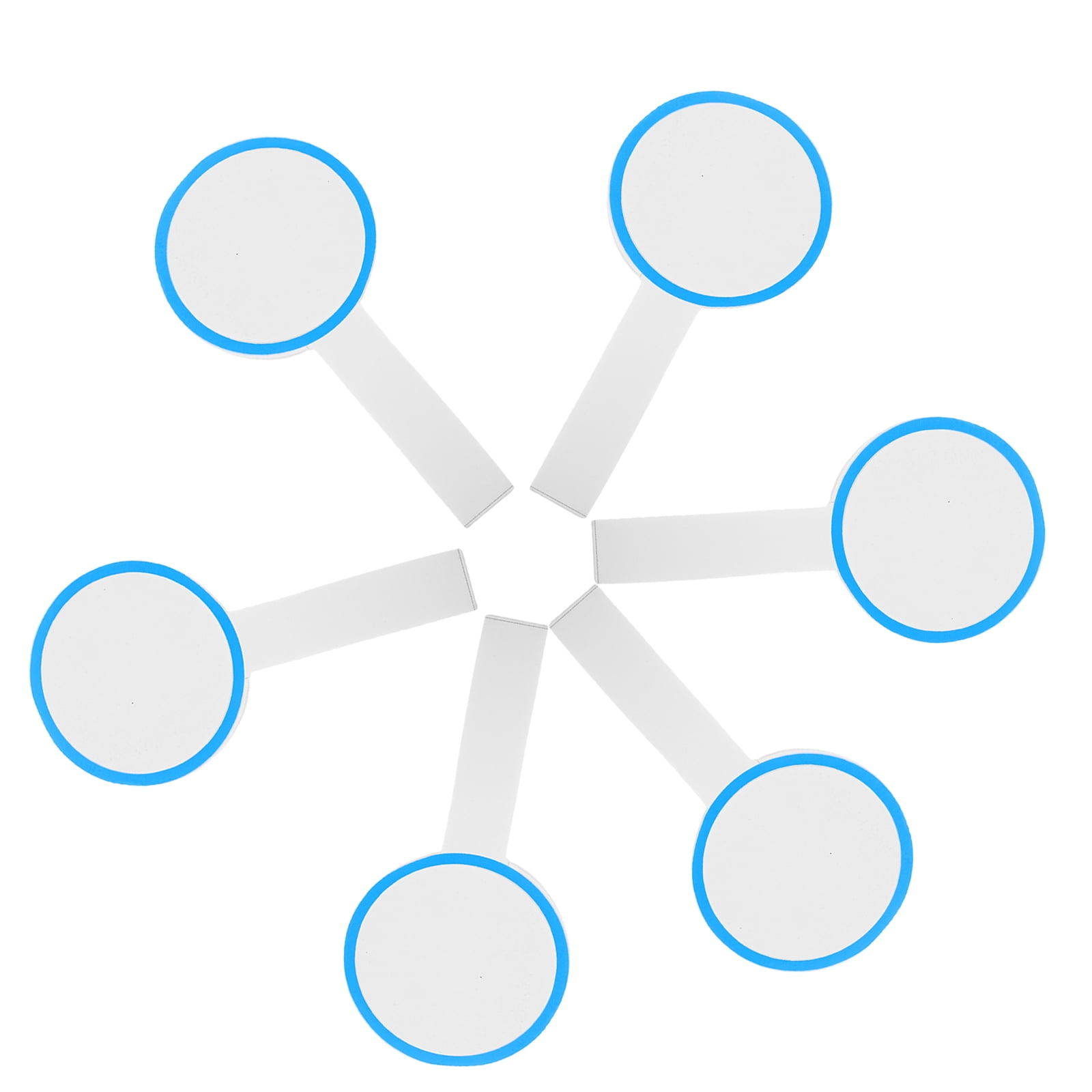 18 Pcs Game White Boards Single Sided Paddles Handheld Whiteboards ...