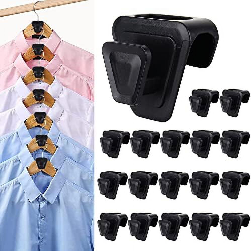 18 Pcs Hanger Connector Hooks Space Saver for Clothes, Cascade Hanger ...