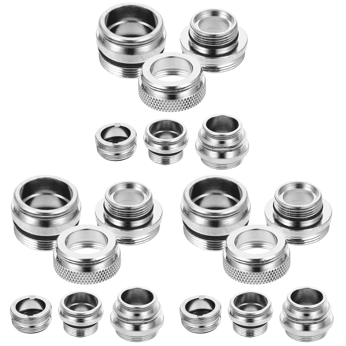18 Pcs Hose Kitchen Sink Faucet Connection Sink Adapter for Washing ...