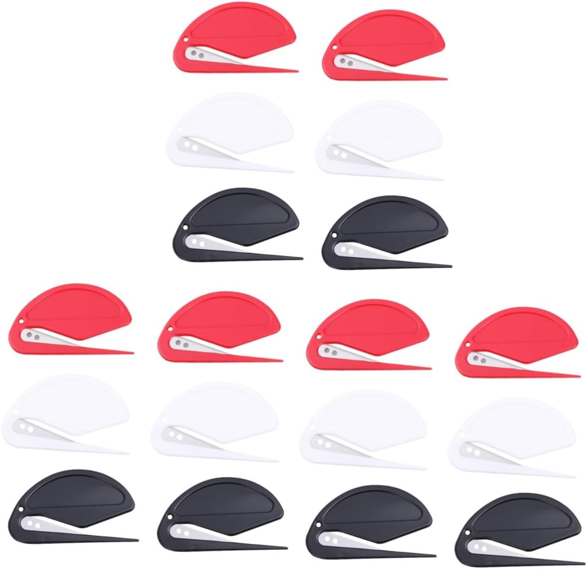 18 Pcs Letter Opener Plastic Envelope Mail Opener Envelope Opening ...