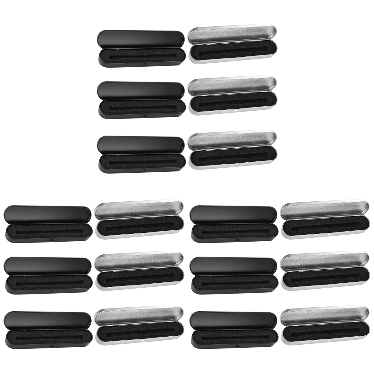 18 Pcs Metal Pencil Cases Pen Storage Boxes Pen Packing Boxes Pen ...