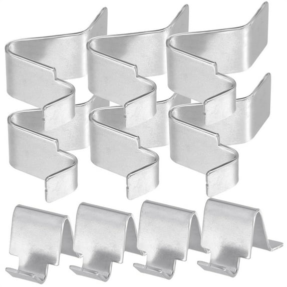 18 Pcs Metal Shelf Clips,Heavy Duty Cabinet Partition Clip,Door ...