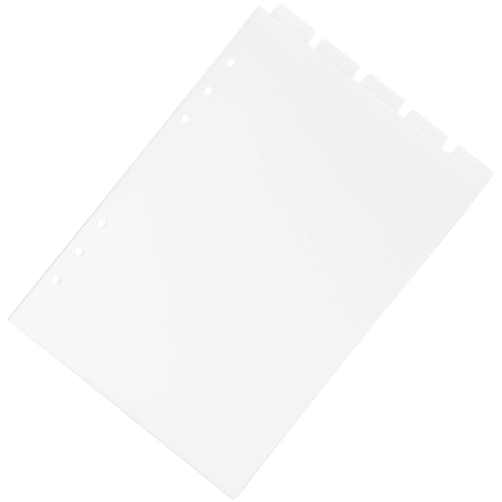 18 Pcs Notebook Tab Page Notebook Dividers PVC Tab Dividers Binder Tabs ...