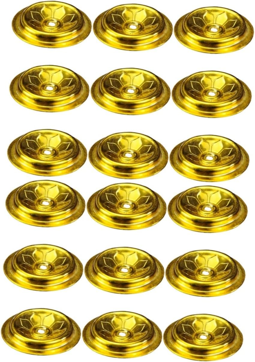 18 Pcs Oil Float Lamp Wick Dietz Glass Menorah Liquid Butter Gold Tea ...