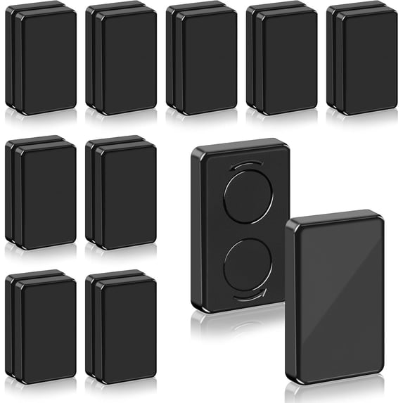 18 Pcs Outdoor Curtain Weights, Plastic Wrapped Magnetic Drapery ...