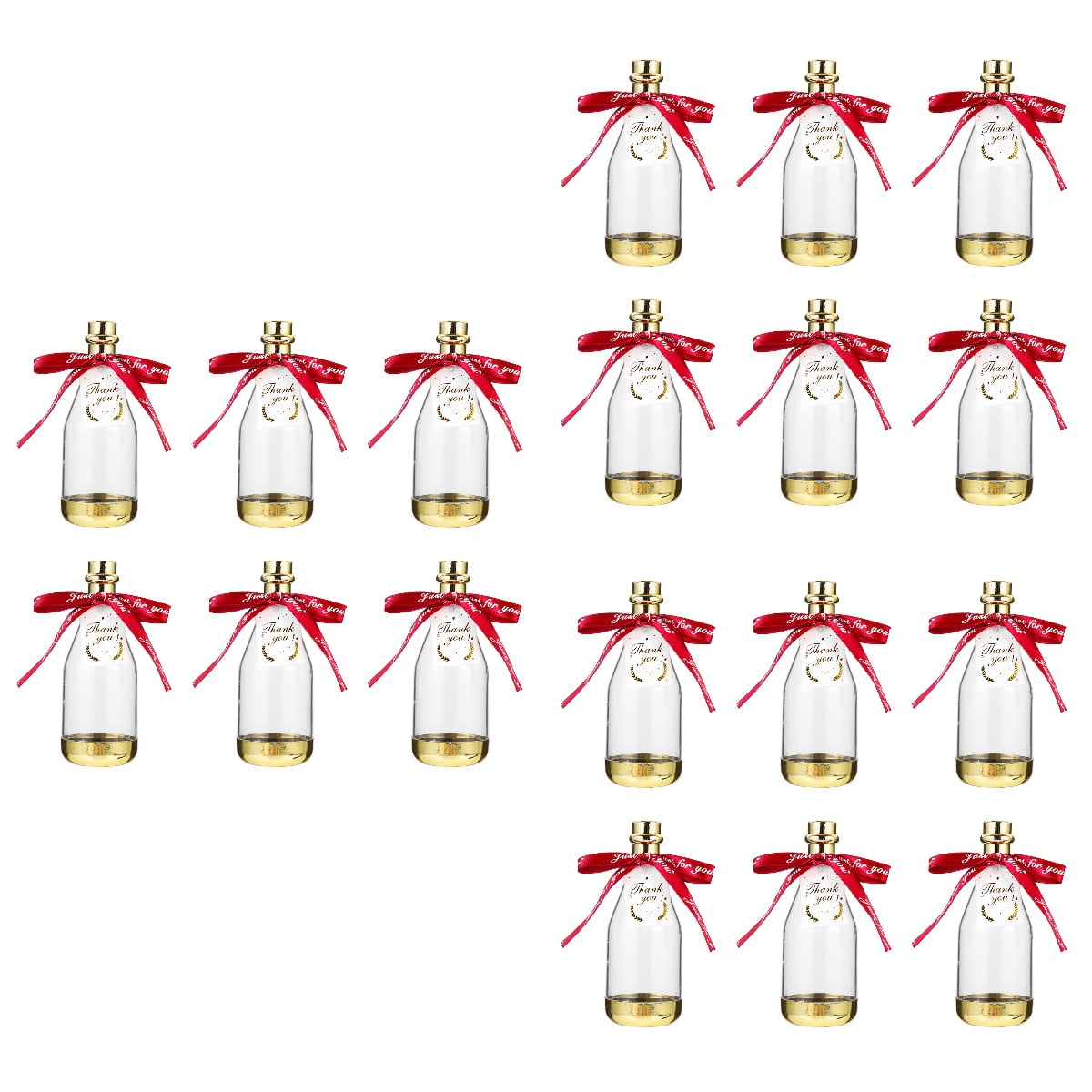 18 Pcs Party Favor Containers Bottle Candy Containers Wedding Favors ...