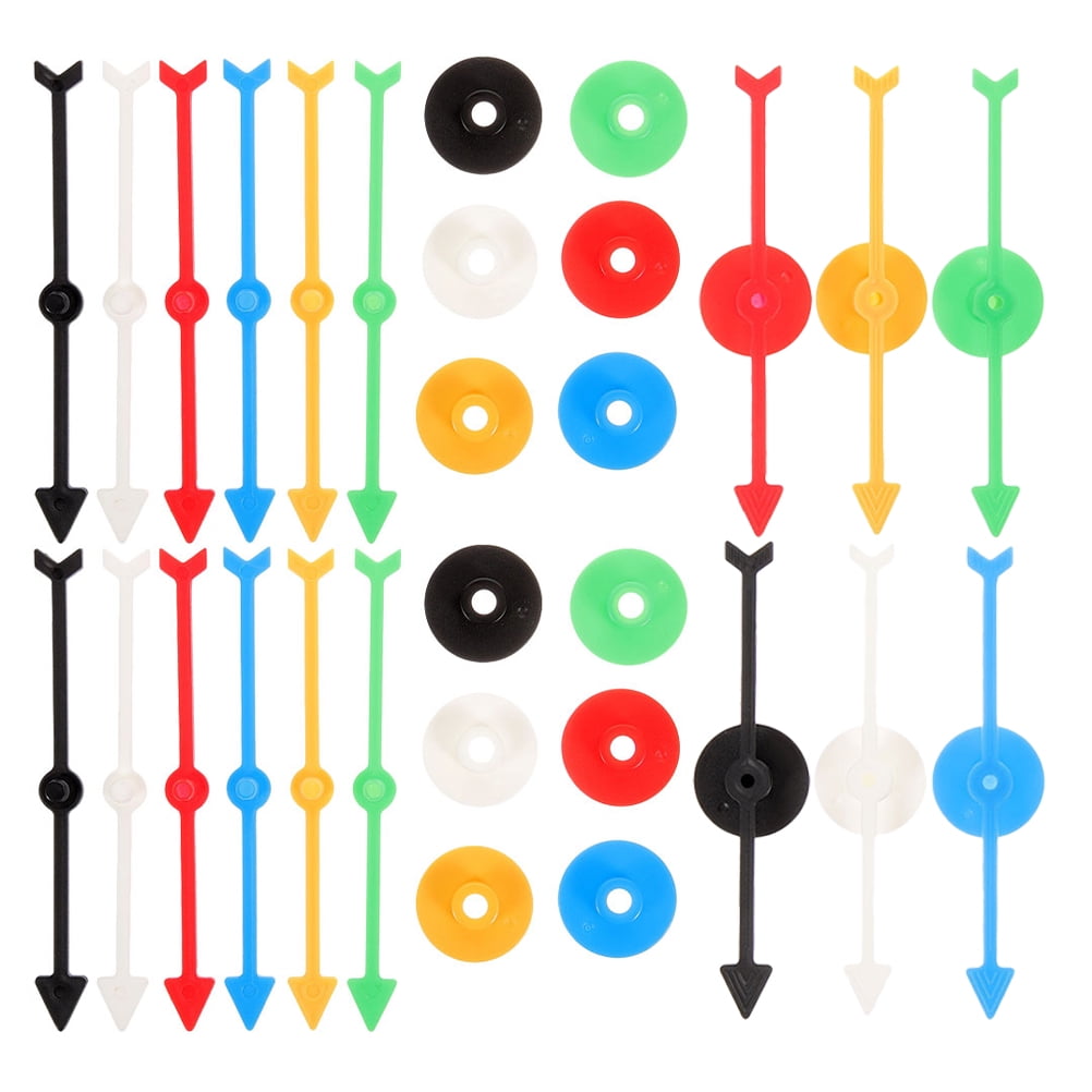 18 Pcs Rotating Plastic Pointer Party Game Props Arrow Game Game Arrows ...