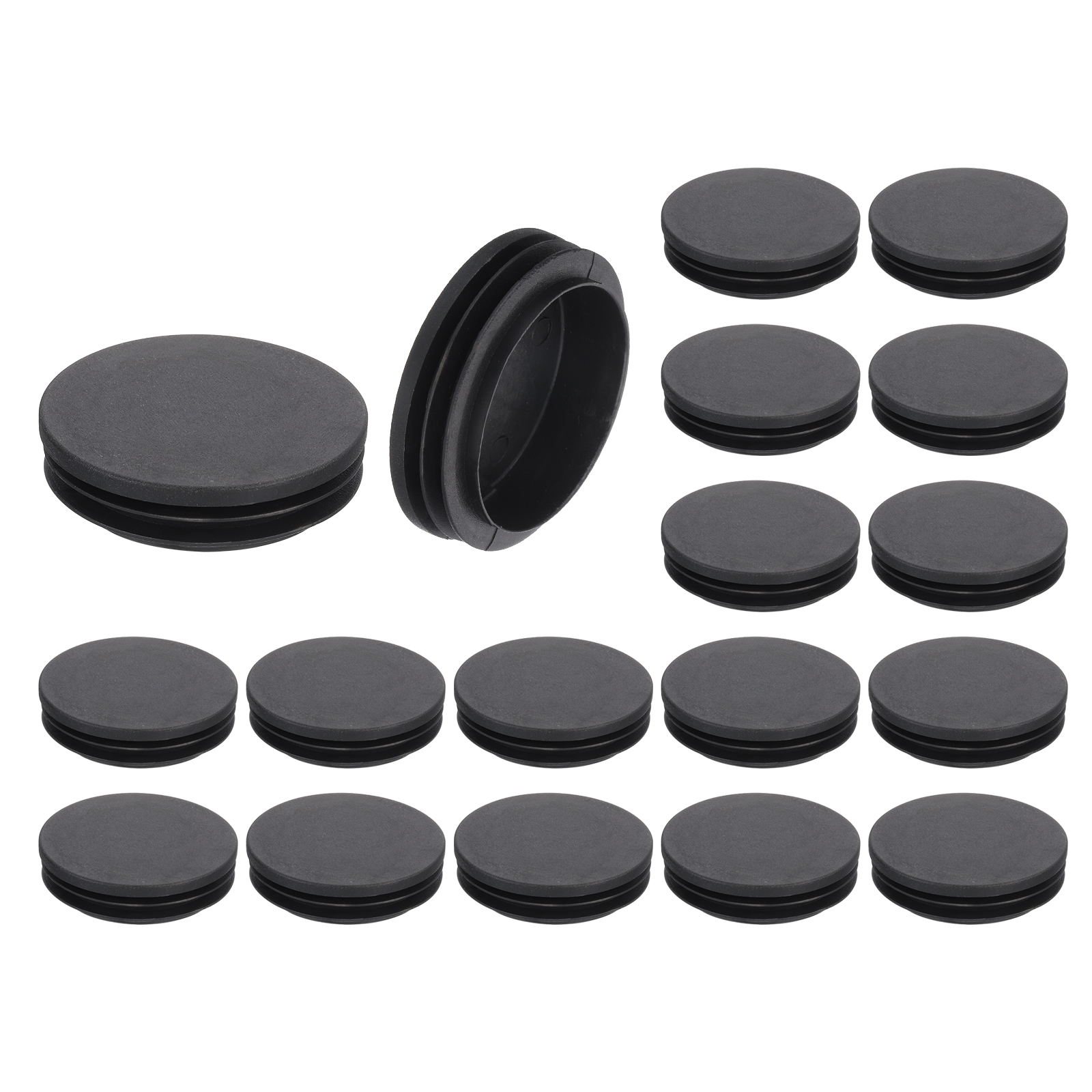 18 Pcs Round Plastic Plug, Furniture Leg Pipe Insert for Chair, Sofa ...
