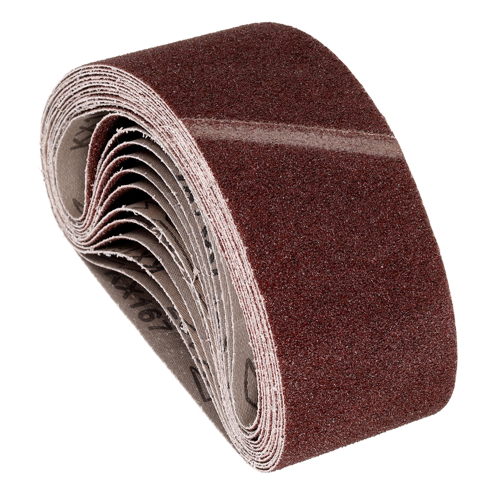 18 Pcs Sanding Belts 4 x 24 Inch 40 Grit Aluminum Oxide Abrasive ...