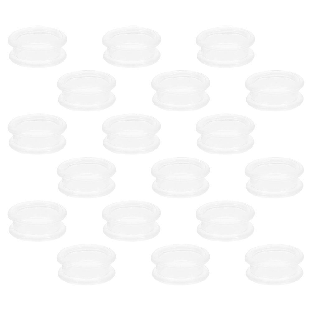 18 Pcs Scissors Silicone Ring Hand-held Vacuum Cleaner Cartoon Keychain ...