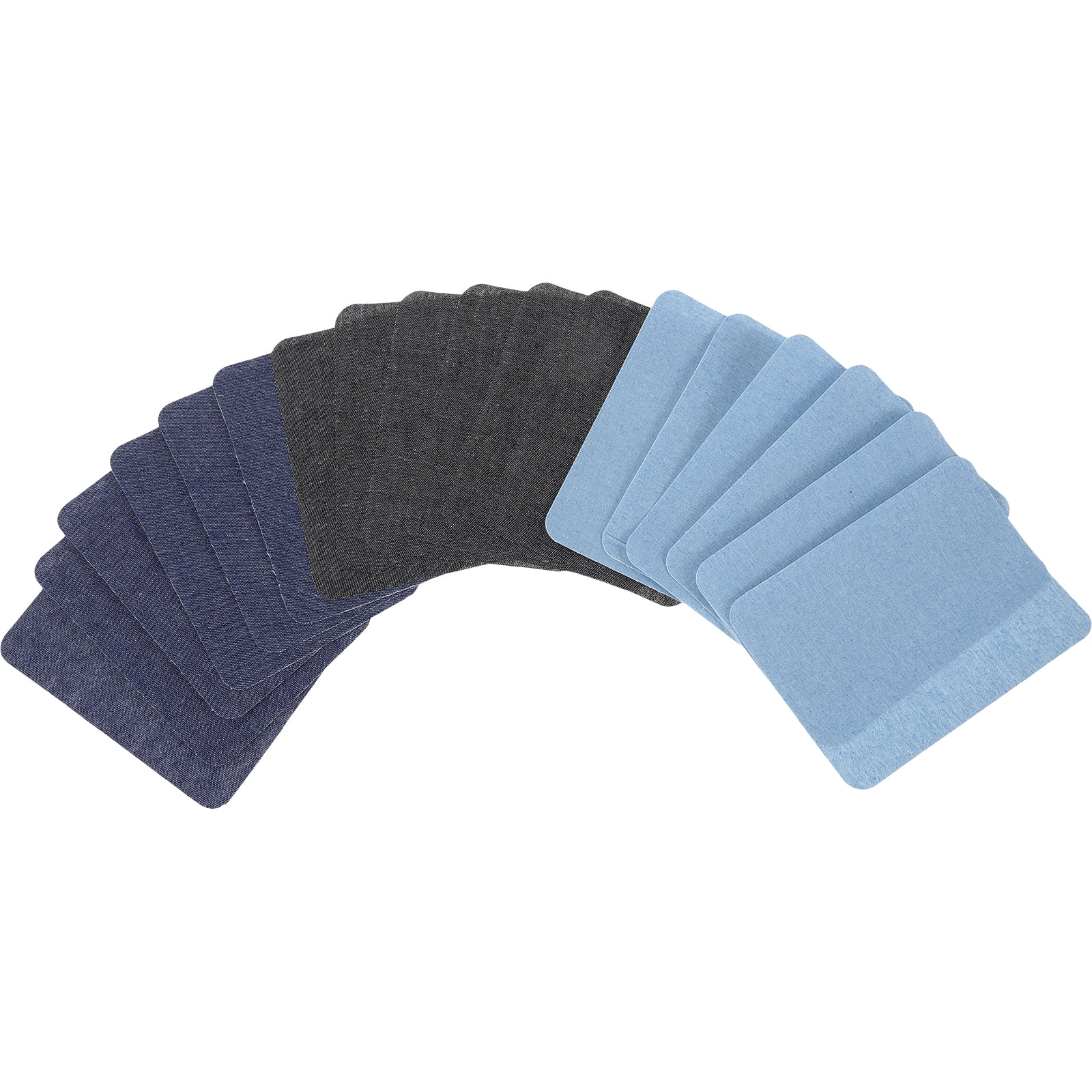 18 Pcs Sewing Embroidered Denim Patch Adhesive Embroidery Patches Iron ...