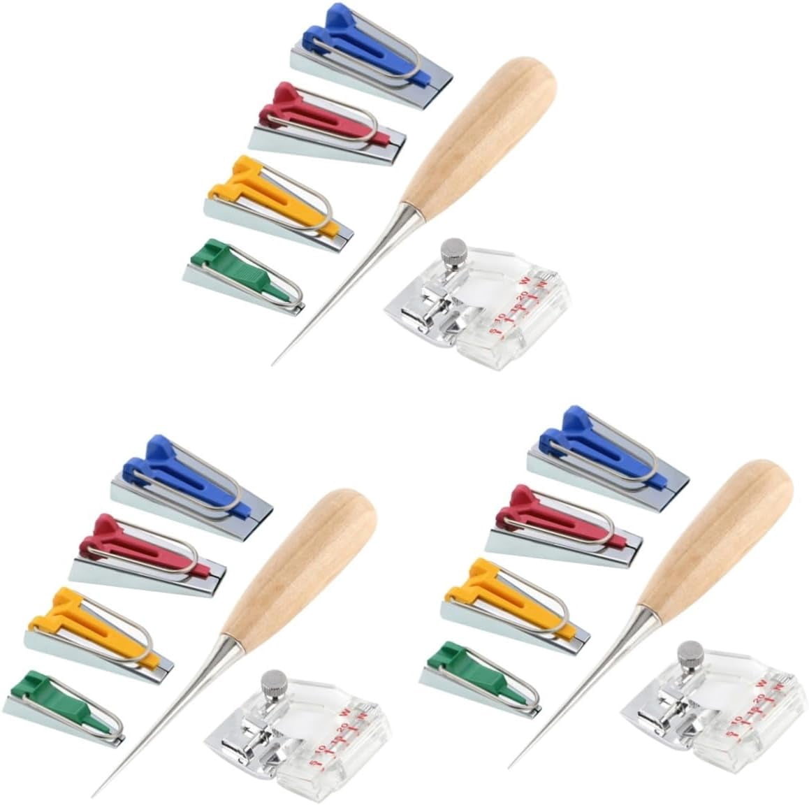 18 Pcs Sewing Machine Tool Tape Makers Binding Tape Maker Adhesive Tape ...