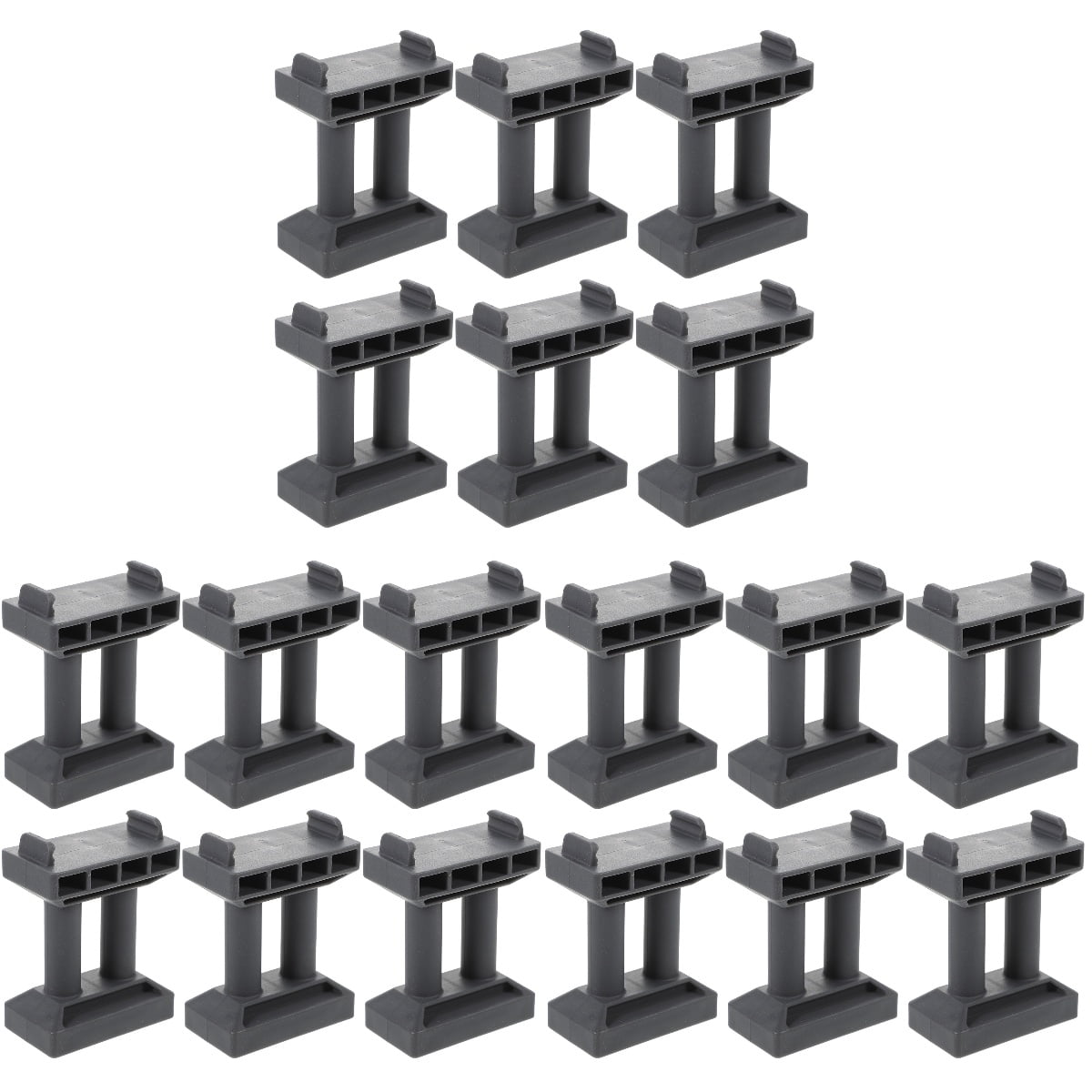 18 Pcs Simulation Bridge Pier Model Playing Bridge Support Railway ...