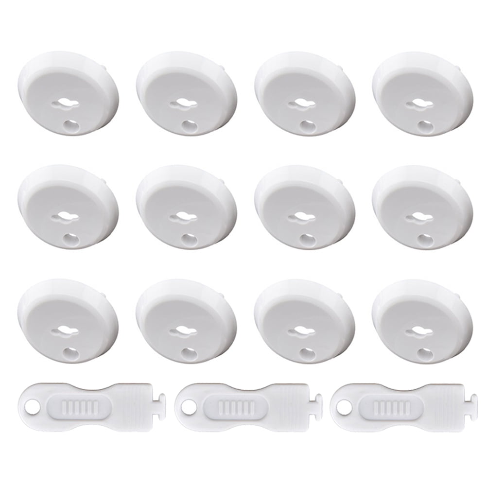 18 Pcs Socket Cover French Style Outlet Childproofing Wall Socket Plug ...