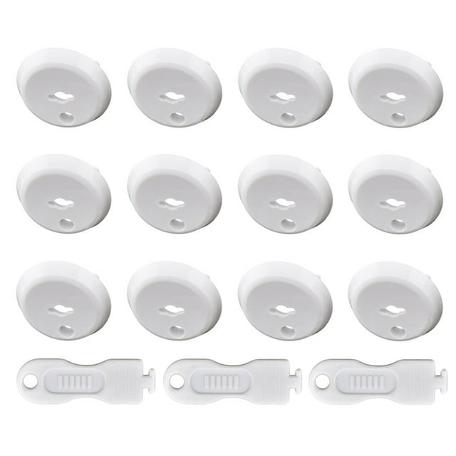 18 Pcs Socket Cover French Style Outlet Childproofing Wall Socket Plug ...