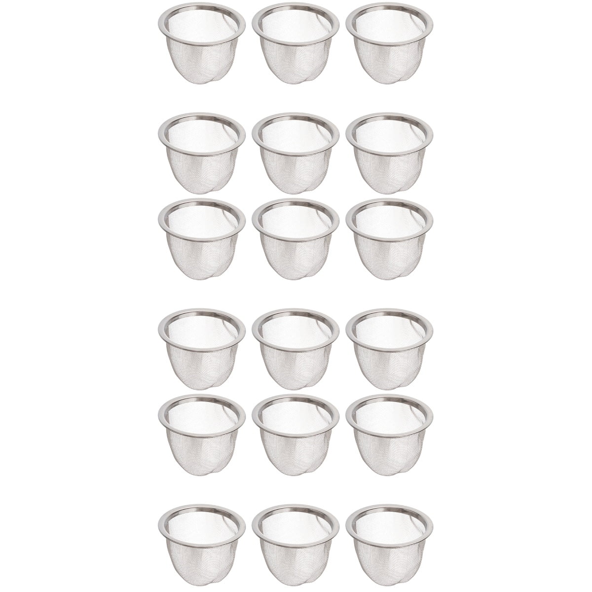 18 Pcs Tea Screen Exquisite Mesh Filter Mini Strainer Small Coffee ...