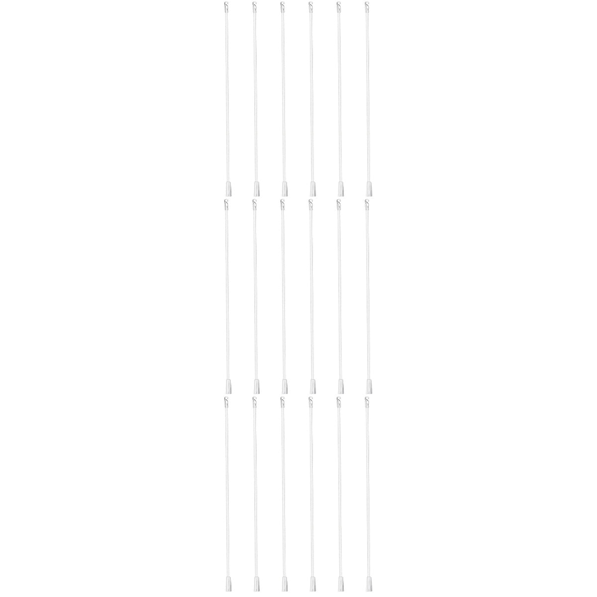 18 Pcs Venetian Blind Rod Window Curtains Household Blinds Rod Plastic ...